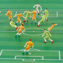 Miniature Soccer Player Figures 1/50 or 1/75 Scale Sports People for D ...