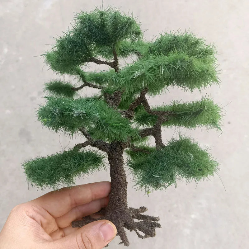 Miniature Spruce Tree Model 8/18cm, DIY Diorama Craft Supplies – e-Toyer