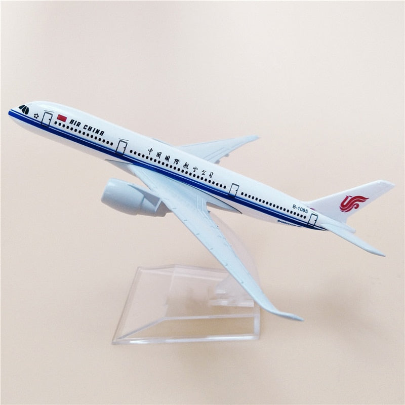 Air China Airlines Airbus A350 B-1085 Airplane 16cm Diecast Plane Mode ...