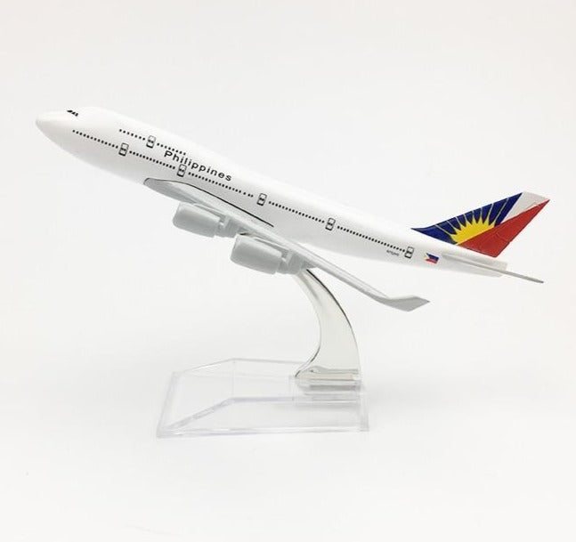 Philippines Airlines Boeing 747 Airplane 16cm Diecast Plane Model – e-Toyer
